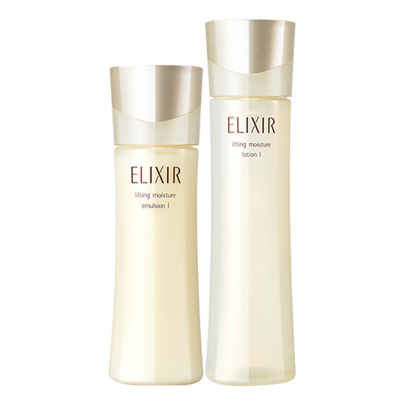[ELIXIR]怡丽丝尔 优悦活颜弹润水乳套装 水170ml+乳130ml 滋润保湿浸润肌肤 滋润型/清爽型 价格¥464 | 别样海外购