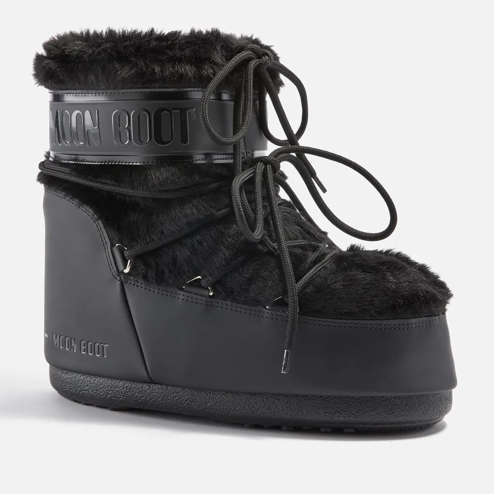 Moon Boot Women's Icon Low Faux Fur Boots 人造皮草 价格¥1708 | 别样海外购