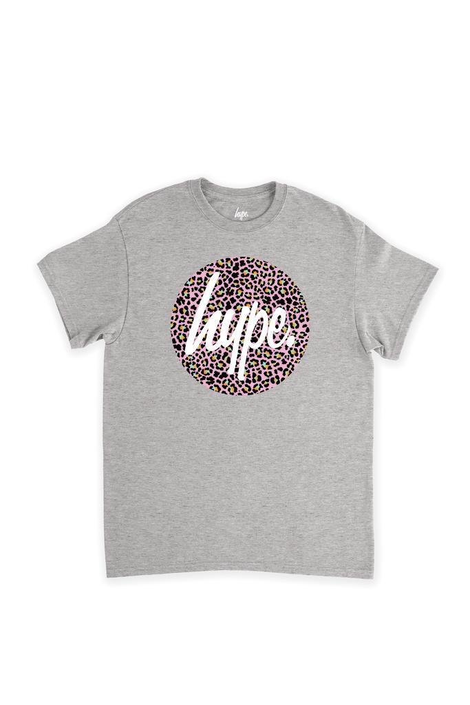 HYPE KIDS DISCO LEOPARD CIRCLE SCRIPT T-SHIRT - BLACK FRIDAY KIDS 价格¥ ...