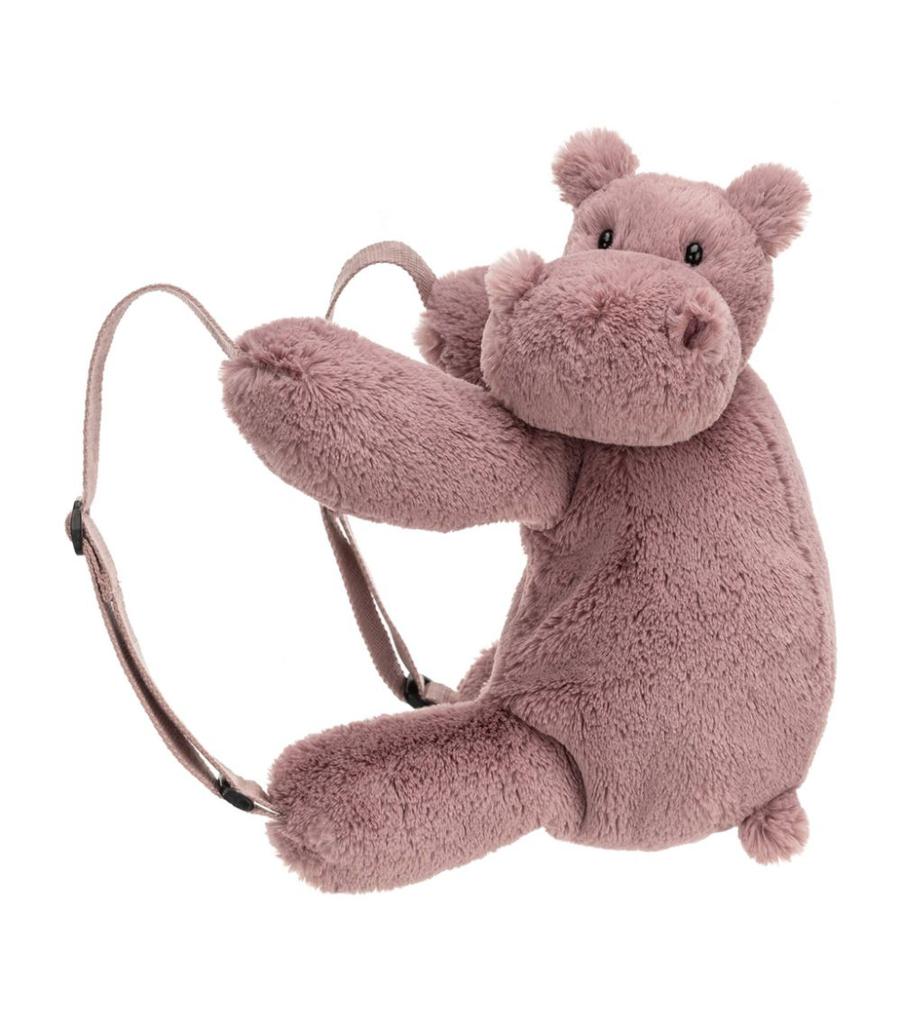 Jellycat书包|Huggady Hippo Backpack (28cm) 价格¥311 | 别样海外购