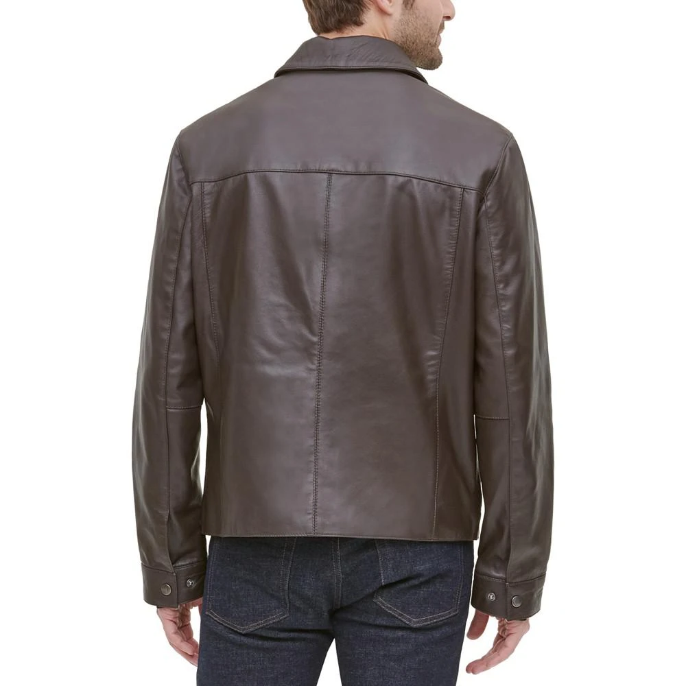 Cole Haan Men's Leather Jacket, Created for Macy's Jackets | BeyondStyle