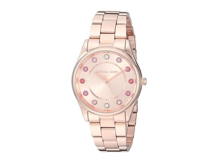 仙气满满, MK灵动渐变蓝钻石腕表_别样海外购