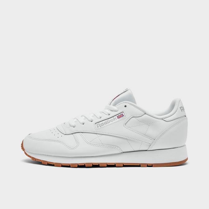 [Reebok]锐步Reebok休闲鞋|Men's Classic Leather Casual Shoes 皮革表面 鞋面, 皮革, 橡胶 ...