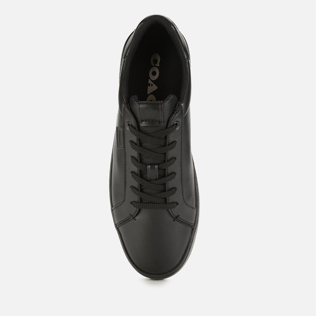 Coach Men's Lowline Leather Low Top Trainers - Black 价格¥761 | 别样海外购
