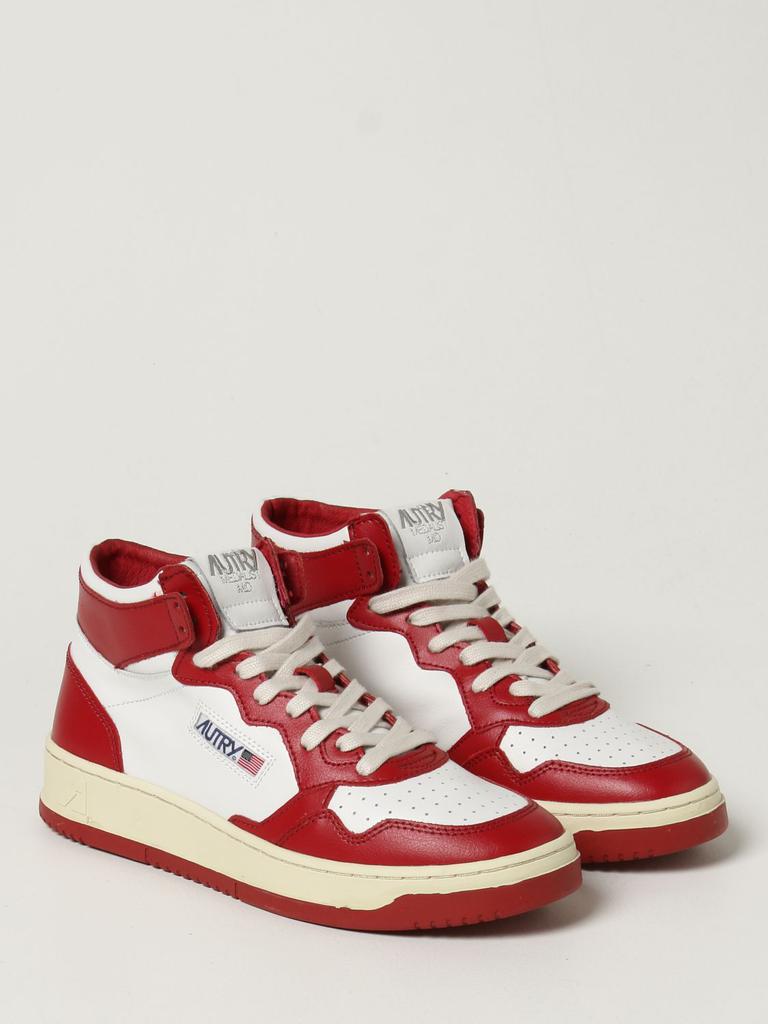 [Autry]Autry男款休闲鞋|high top sneakers in bicolor leather 皮革价格¥1259 | 别样海外购