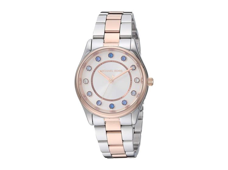 仙气满满, MK灵动渐变蓝钻石腕表_别样海外购