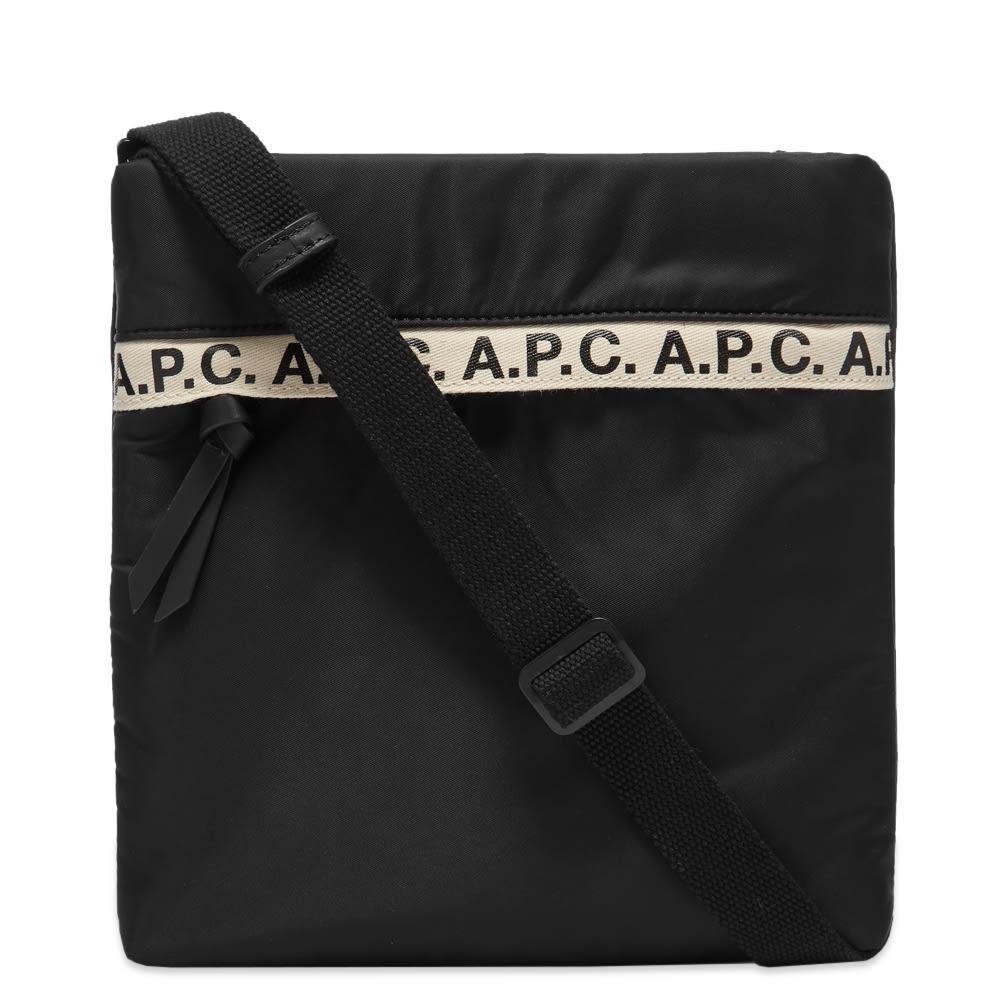[A.P.C.]A.P.C.男款|Tape Logo Sacoche Bag 100% 涤纶价格¥925 | 别样海外购