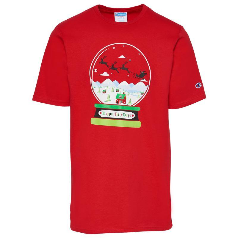 冠军CHAMPION男款T恤|Snow Globe T-Shirt - Men's 100% 棉 价格¥140 | 别样海外购