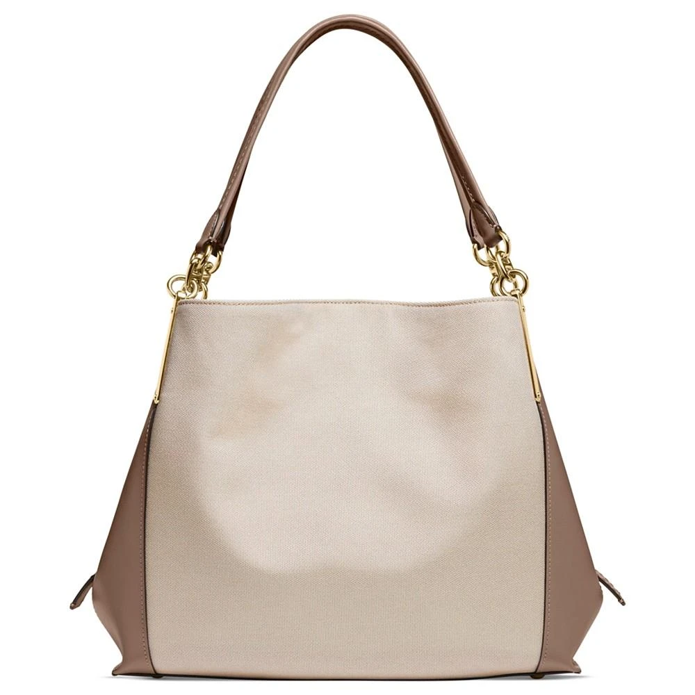 COACH Badge Jacquard Dalton 31 Shoulder Bag, Created for Macy's Women's ...